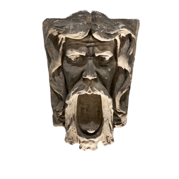 Study of a man's head in plaster - Sophistic